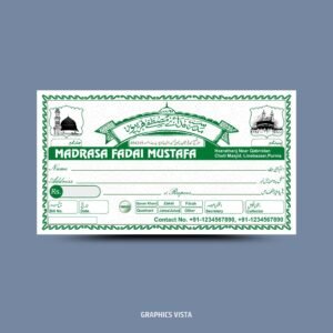 Madrasa Urdu Chanda Rasid CDR File Download - Graphics Vista